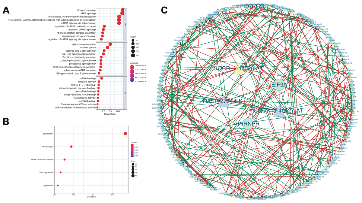 Identification Of Survival Associated Alternative Splicing Events And