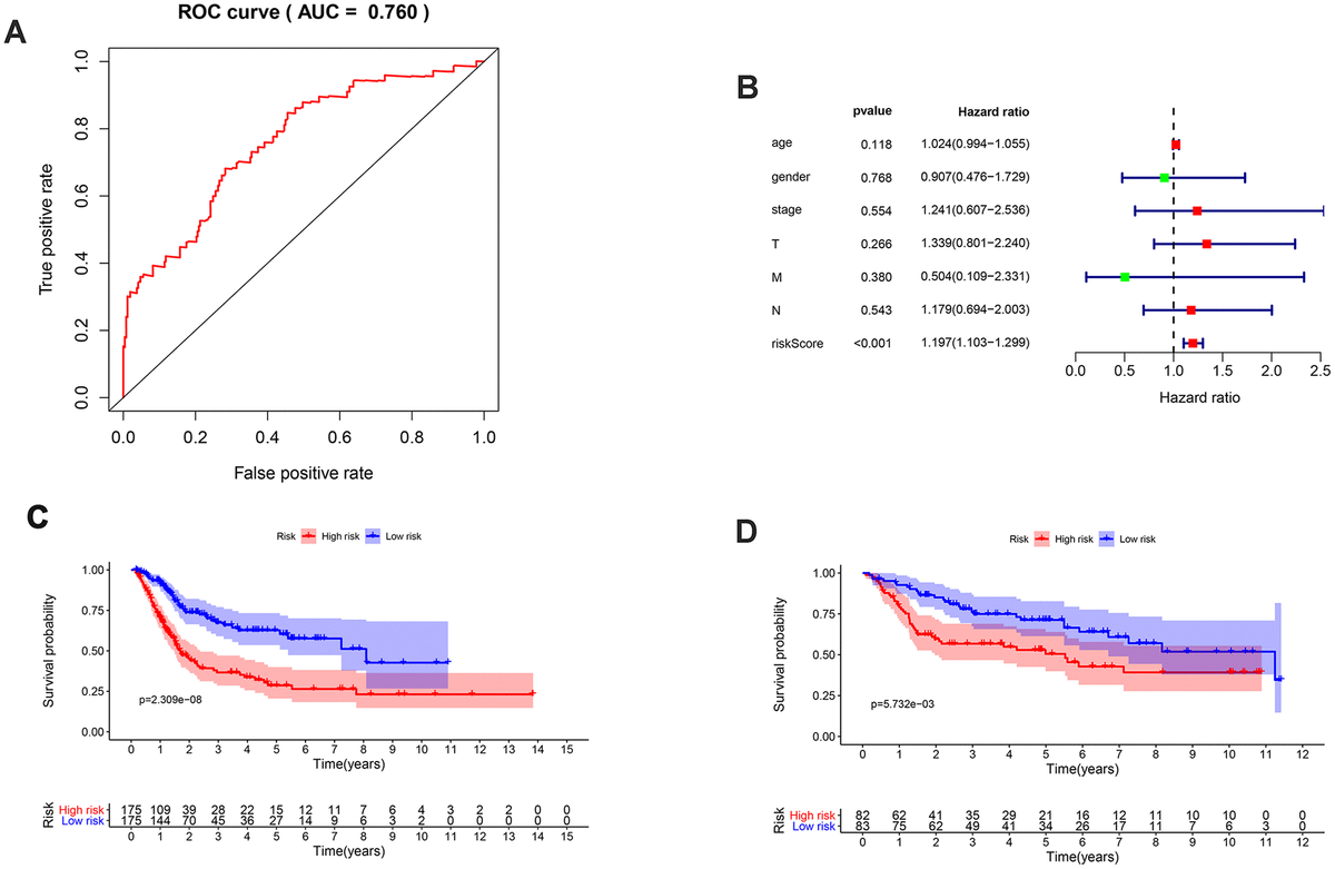 Development of prognostic signature based on immune-related genes in ...